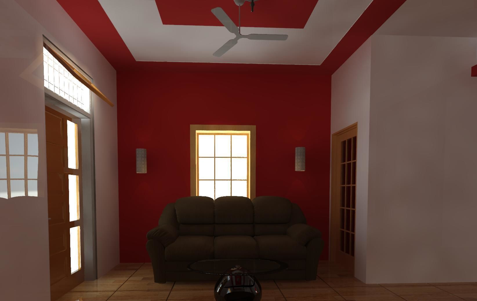 SIMPLE HOUSE INTERIOR AND EXTERIOR DESIGN REVIT free 3D model animated ...