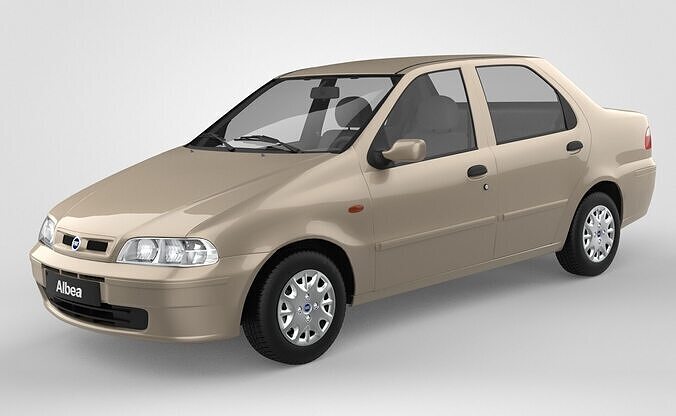 Fiat Albea 2003 3D model | CGTrader