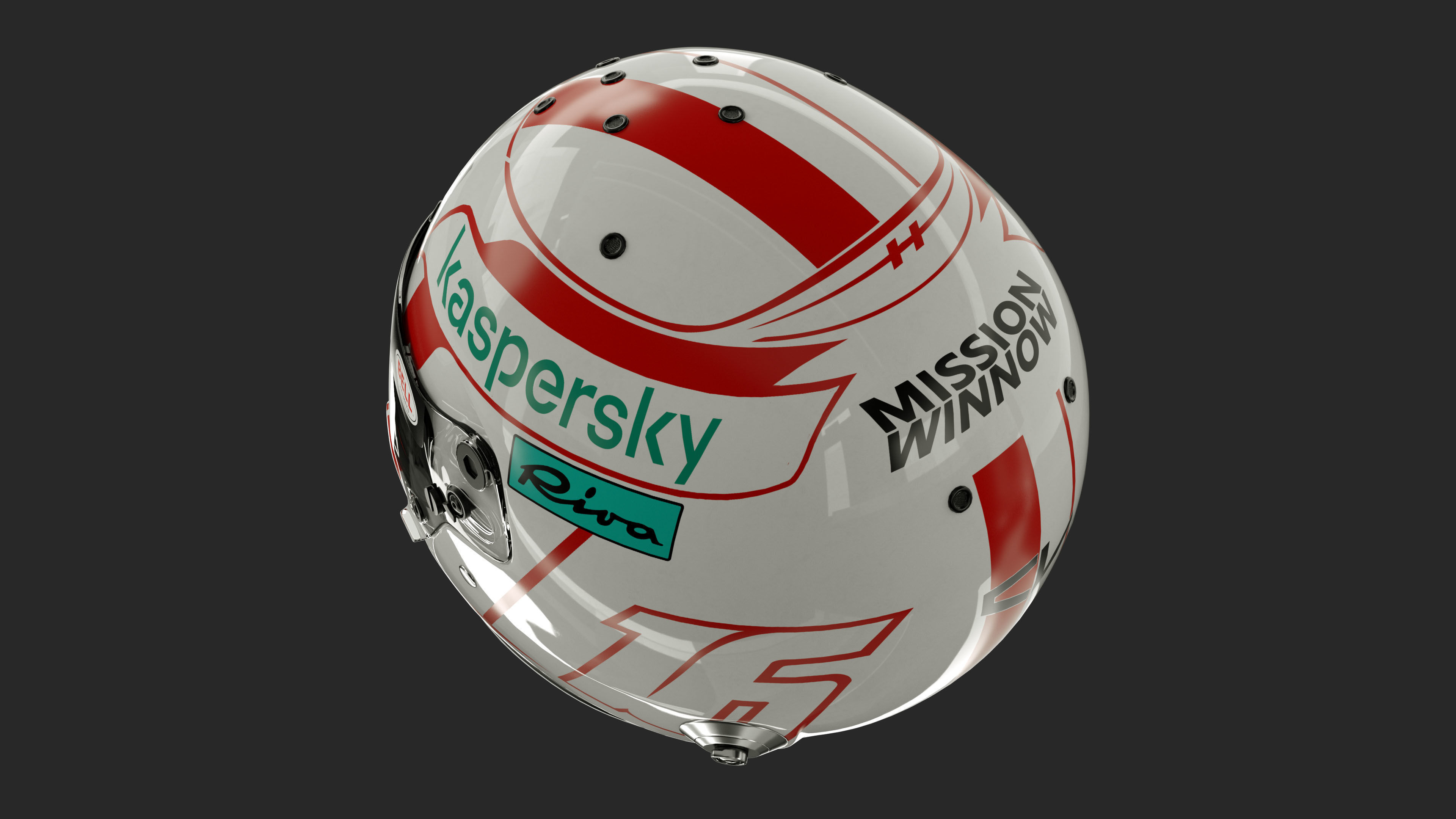 BELL RS7 PRO Helmet 3D model | CGTrader