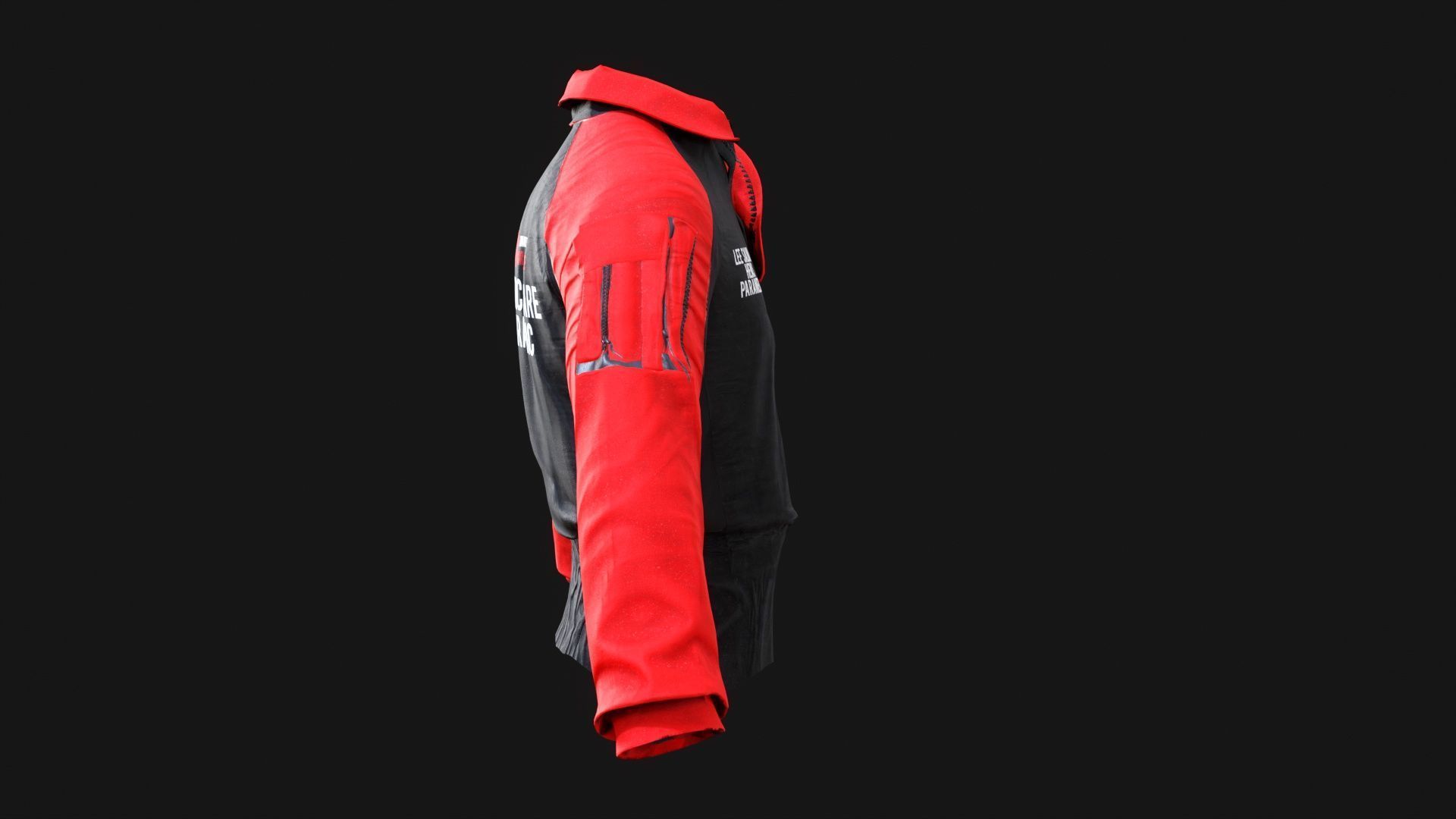 3D model Herts Air Paramedic Flight Suit BHECCS Ambulance Crew Uniform ...