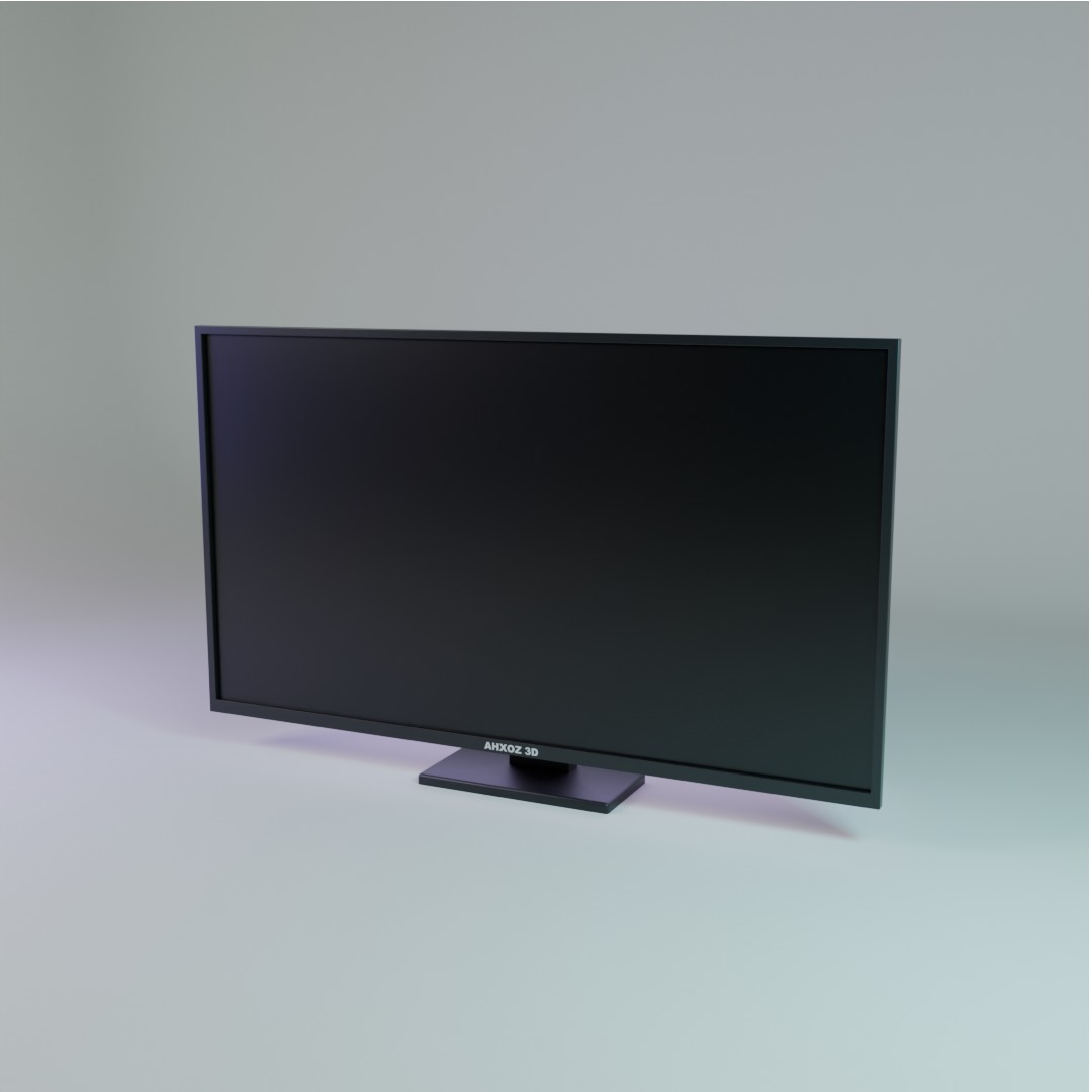 Monitor LED free 3D model | CGTrader
