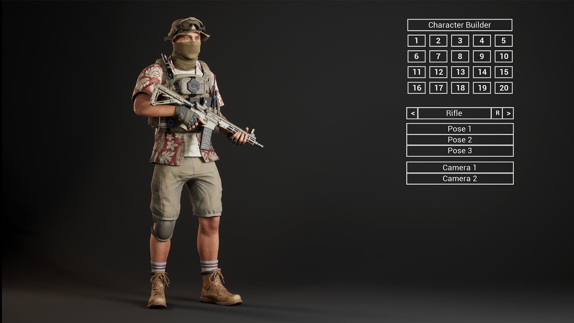 3D model Modular PMC Character VR / AR / low-poly | CGTrader
