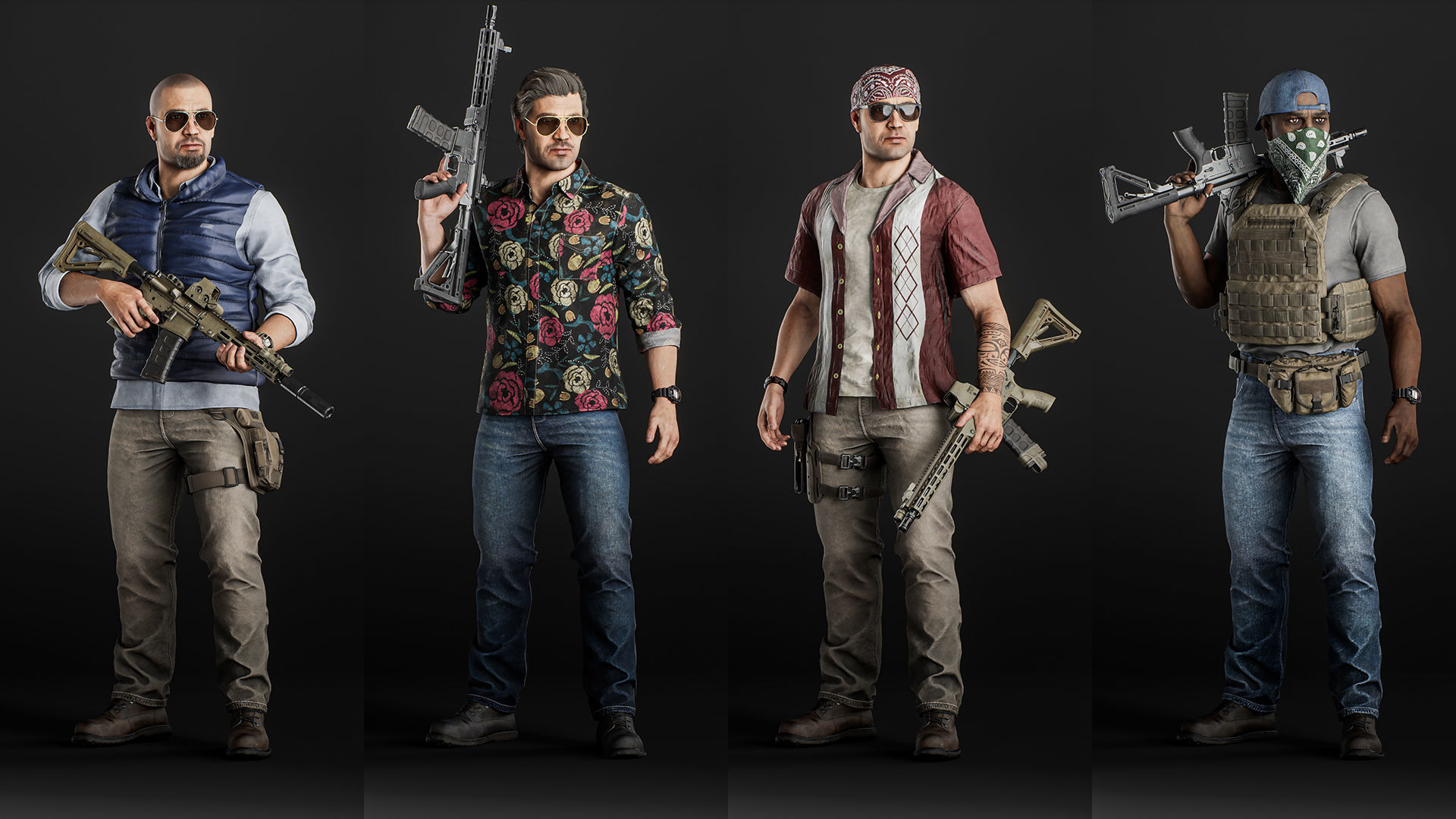 3D model Modular PMC Character VR / AR / low-poly | CGTrader