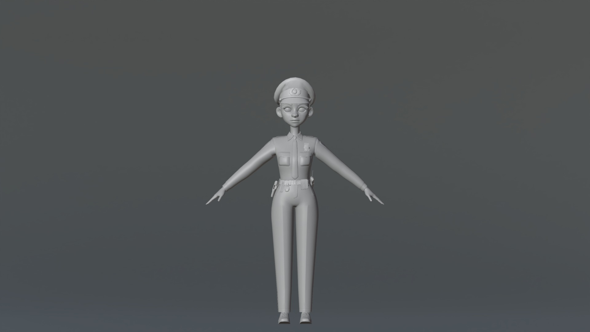 Grace Cartoon Female Character 3D model rigged | CGTrader