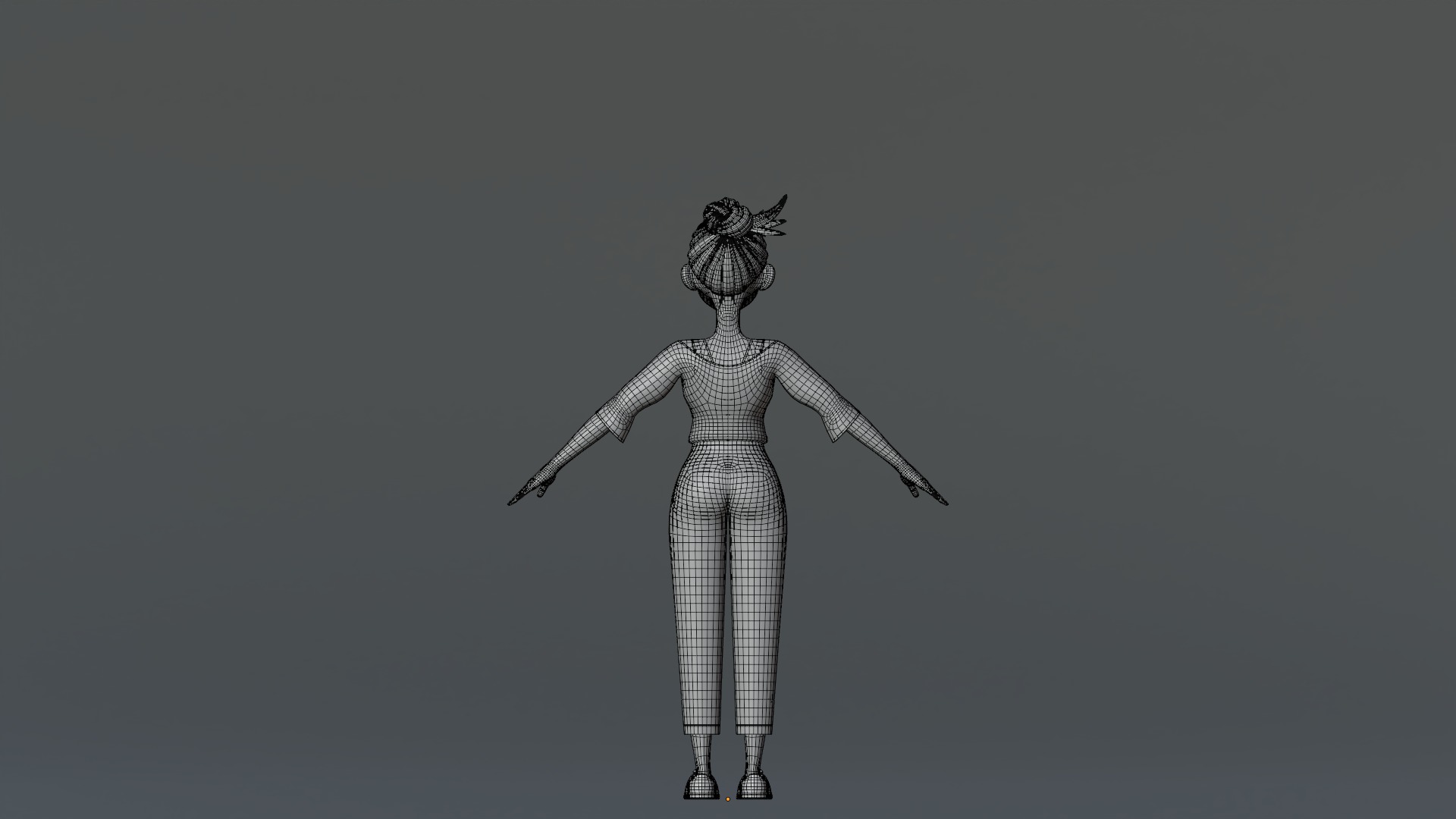 Grace Cartoon Female Character 3D model rigged | CGTrader