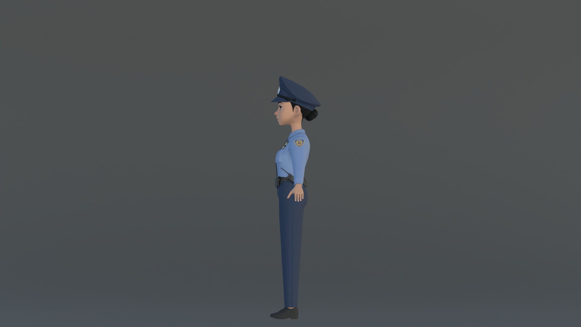 Grace Cartoon Female Character 3D model rigged | CGTrader