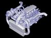 3D model Chevy LS1 Twin Turbocharged V8 VR / AR / low-poly | CGTrader