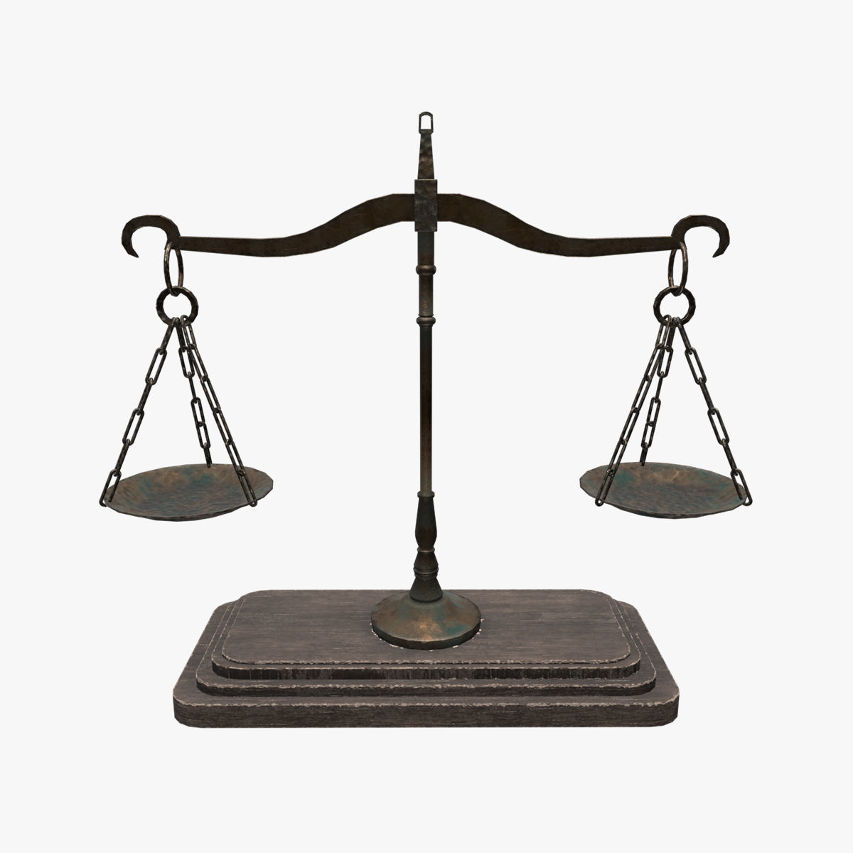 3D model Medieval Scaler VR / AR / low-poly | CGTrader