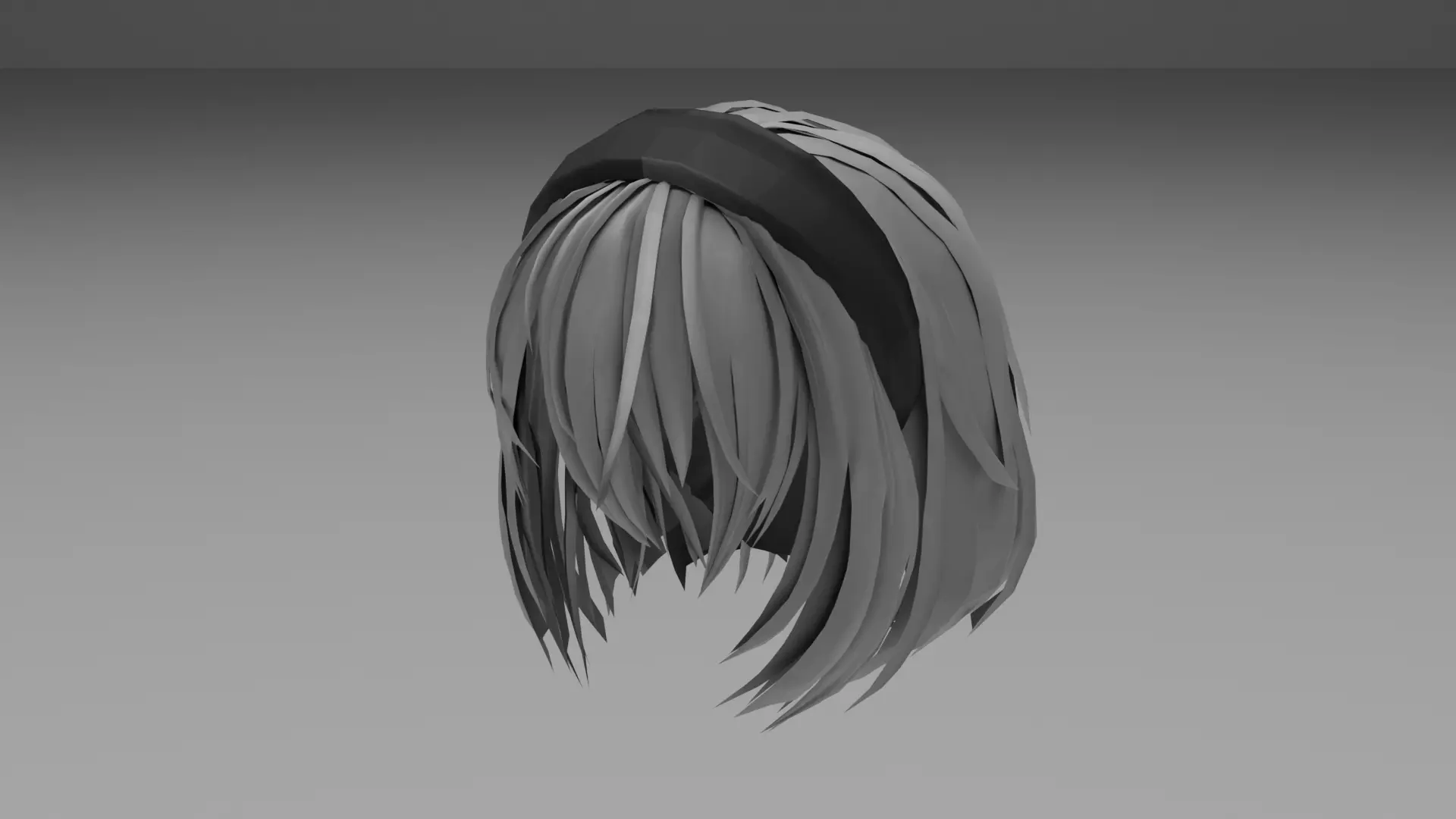 Hair 3 free 3D model | CGTrader