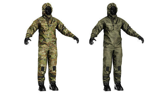 3D model ADF NBCD SUIT VR / AR / low-poly | CGTrader