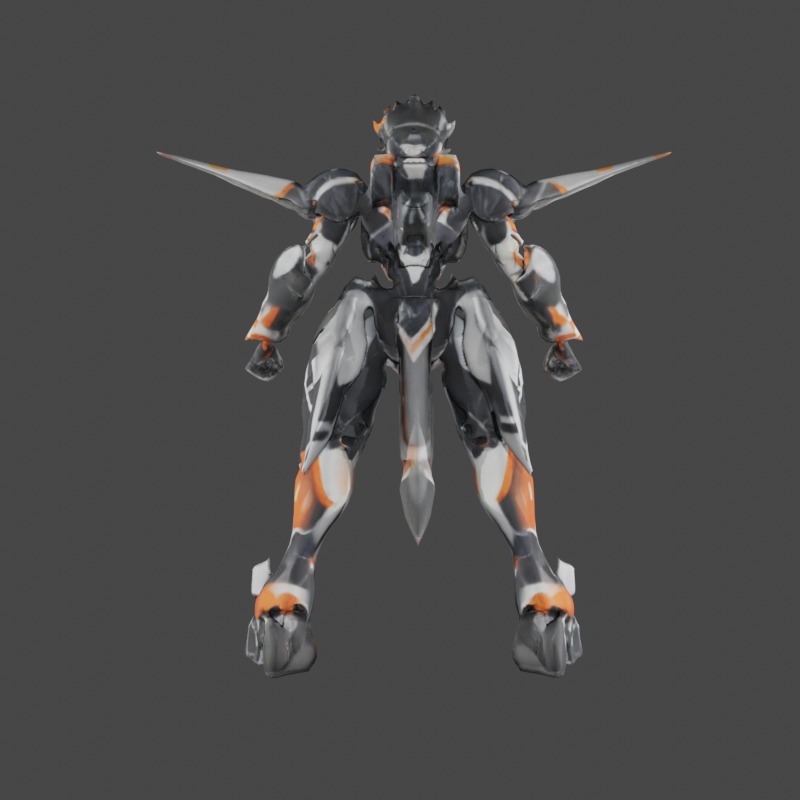 Futuristic Mecha Sentinel 3D model free 3D model | CGTrader