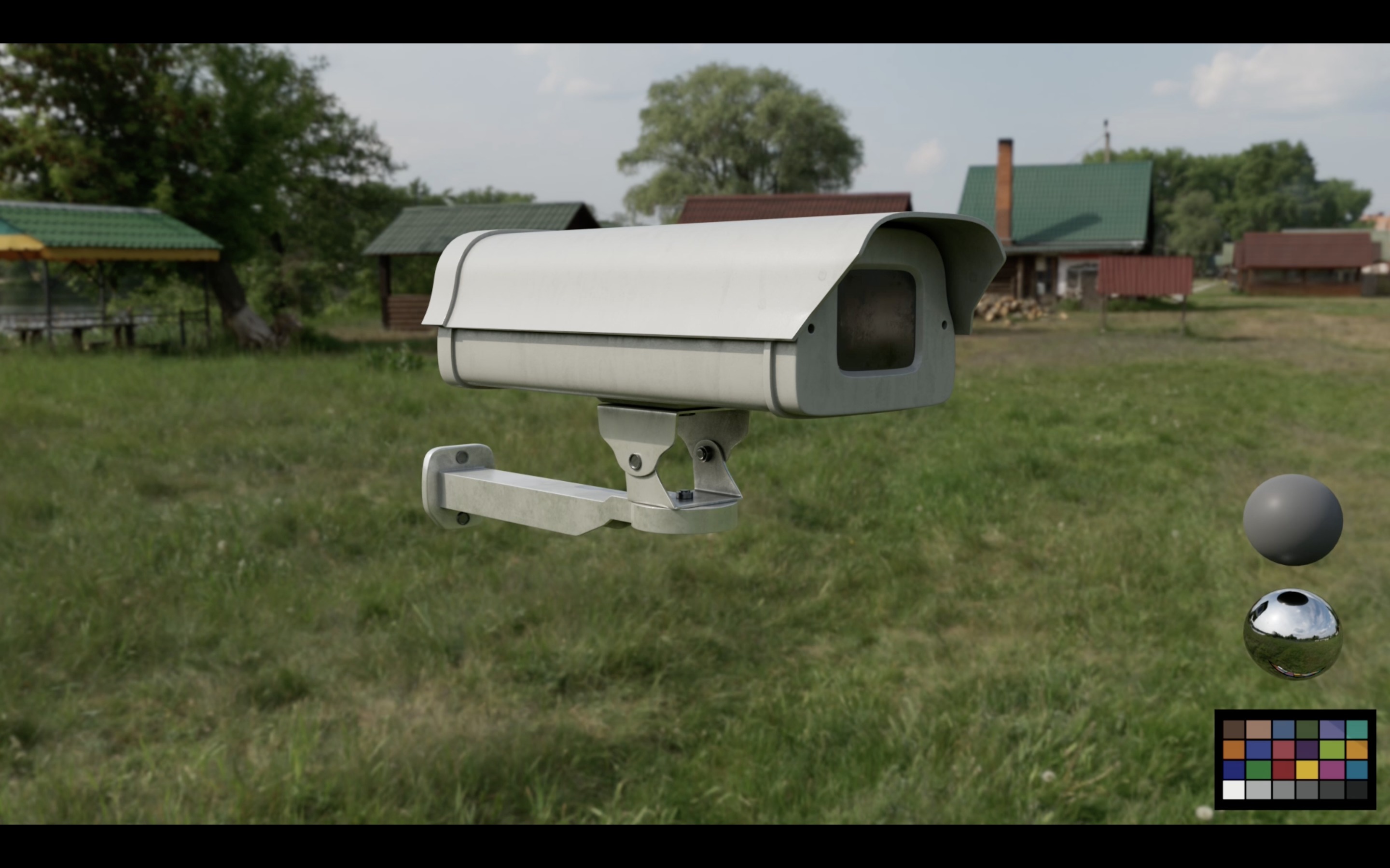 CCTV camera 3d model free VR / AR / low-poly 3D model | CGTrader