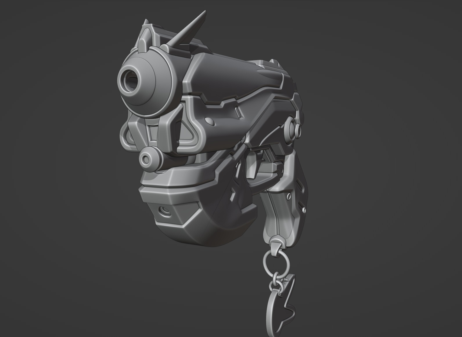 Overwatch 2 - DVA Gun-Blaster - Cosplay 3D Print Prop 3D model 3D ...
