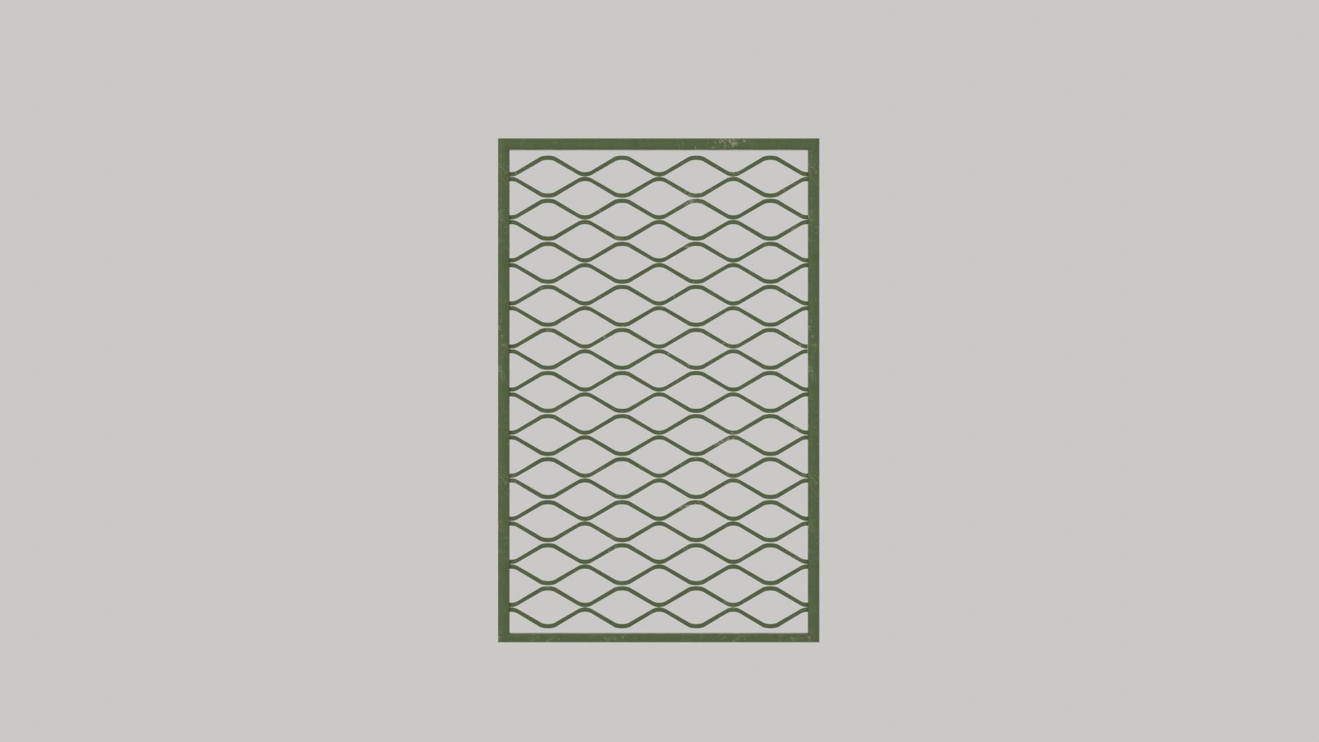 Window grille free 3D model | CGTrader
