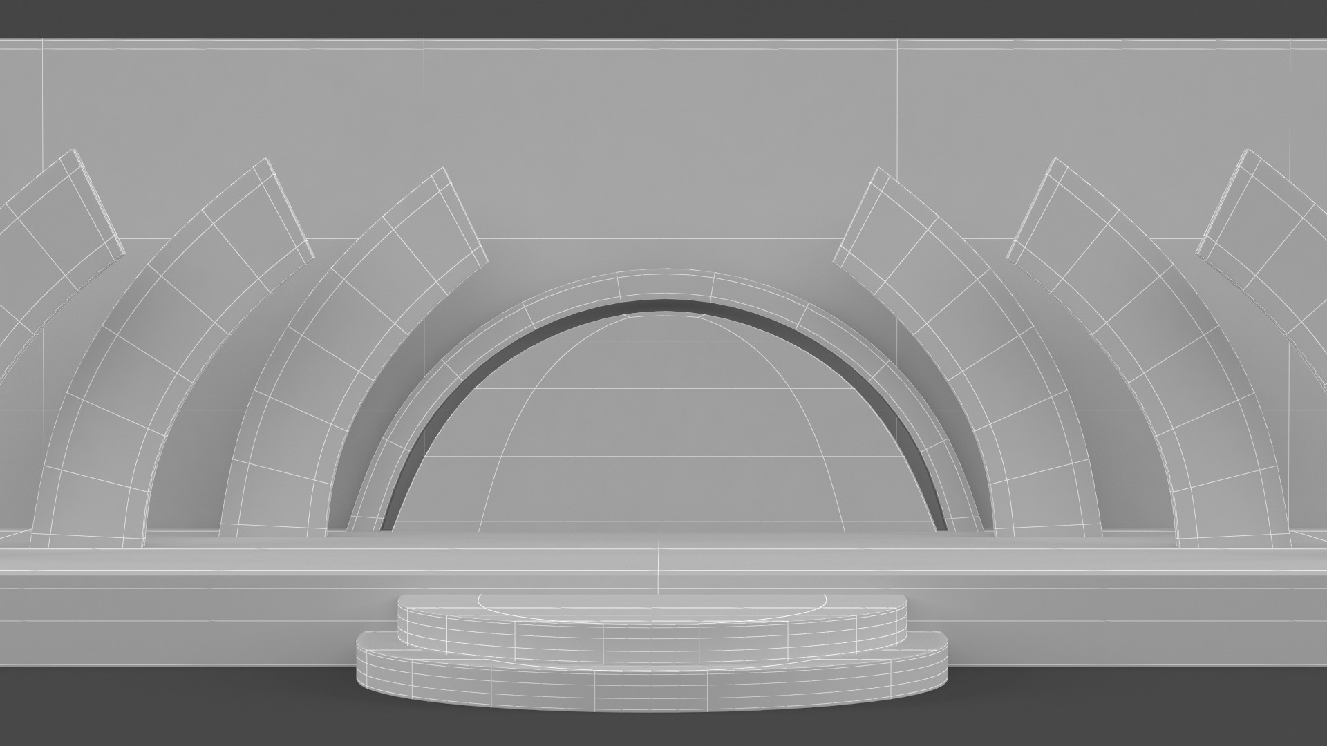 Empty Stage Design free 3D model | CGTrader
