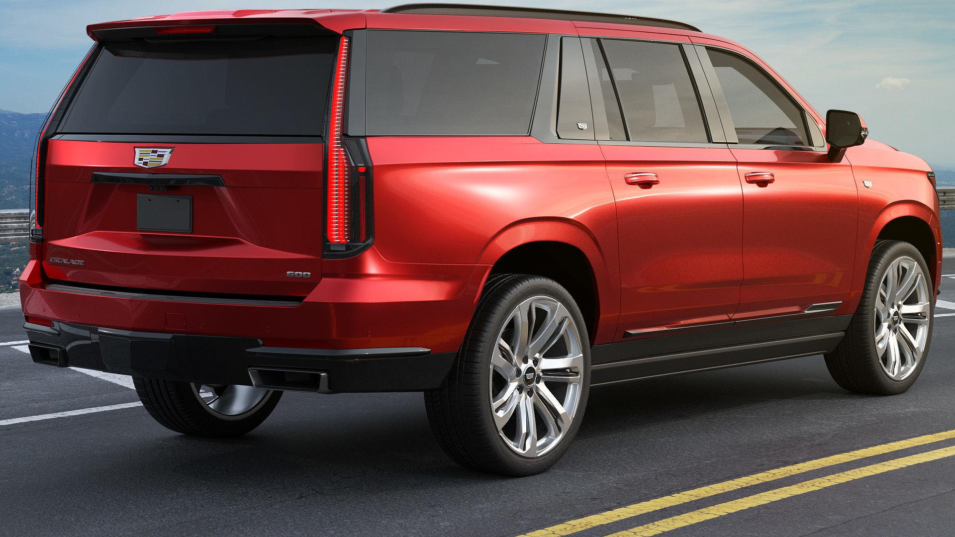 Escalade ESV SUV 2025 3D model | CGTrader