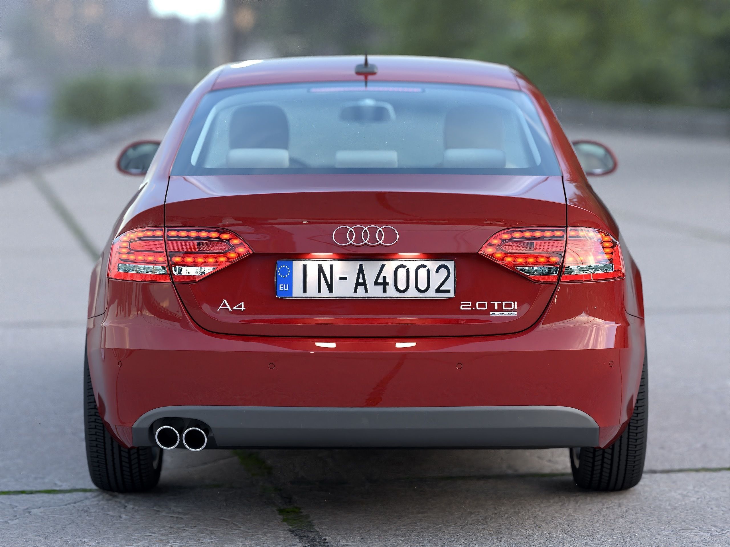 Audi A4 2008 3D model animated rigged | CGTrader