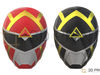 Power Rangers Omega Boom RED and BLACK Ranger helmets 3D model 3D ...