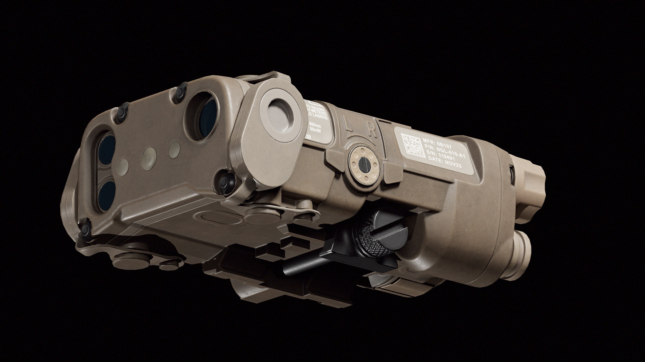 3D model NGAL Aiming Laser VR / AR / low-poly | CGTrader