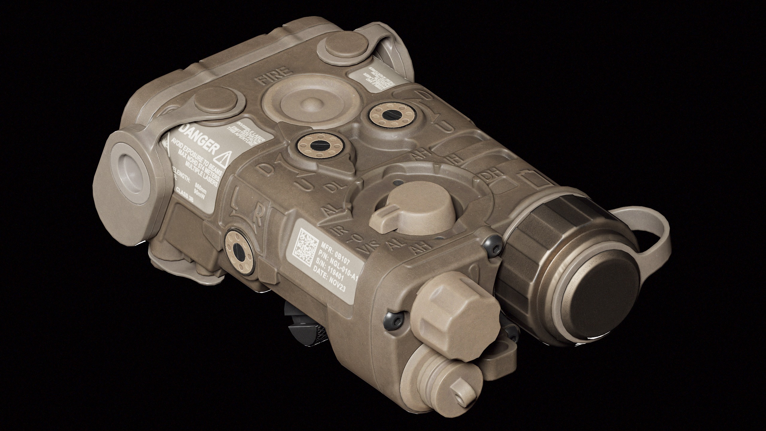 3D model NGAL Aiming Laser VR / AR / low-poly | CGTrader