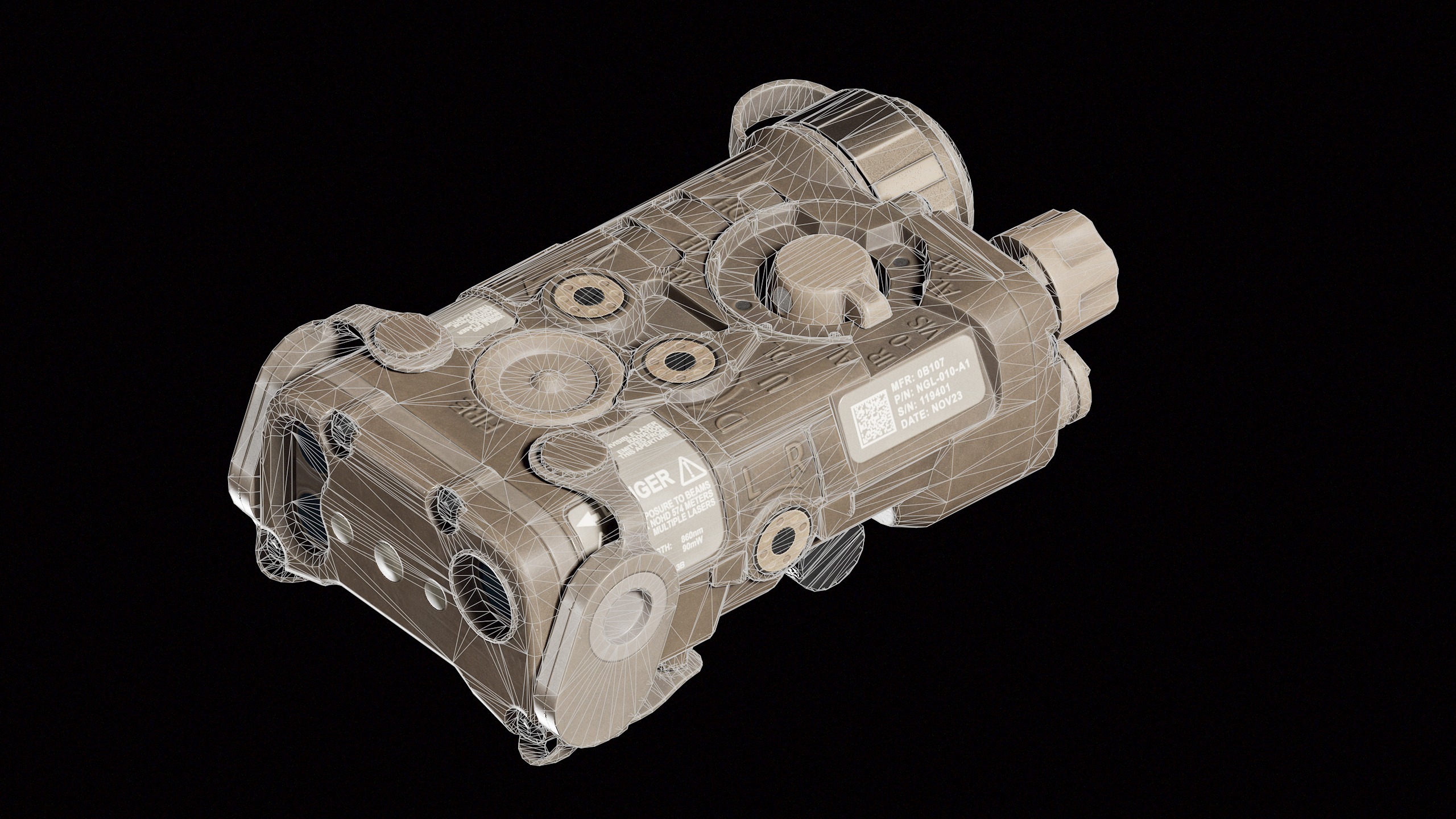 3D model NGAL Aiming Laser VR / AR / low-poly | CGTrader