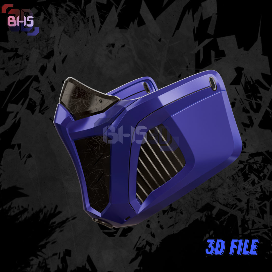 Marvel Rivals Hawkeye Mask 3D STL File 3D model 3D printable | CGTrader