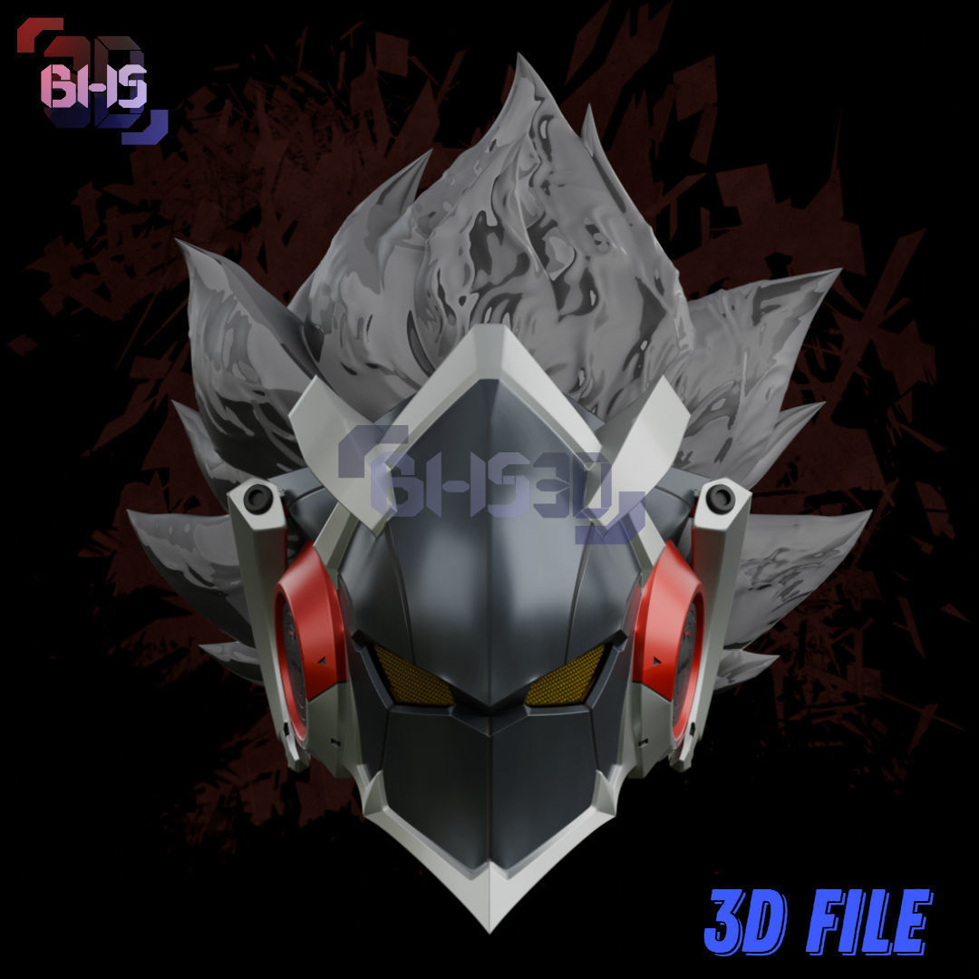 ZZZ Billy Kid Mask 3D STL File Digital Download 3D model 3D printable ...