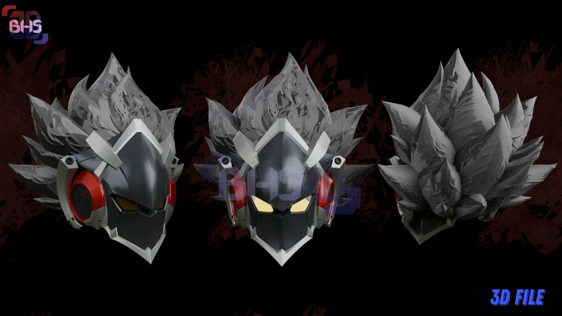 ZZZ Billy Kid Mask 3D STL File Digital Download 3D model 3D printable ...