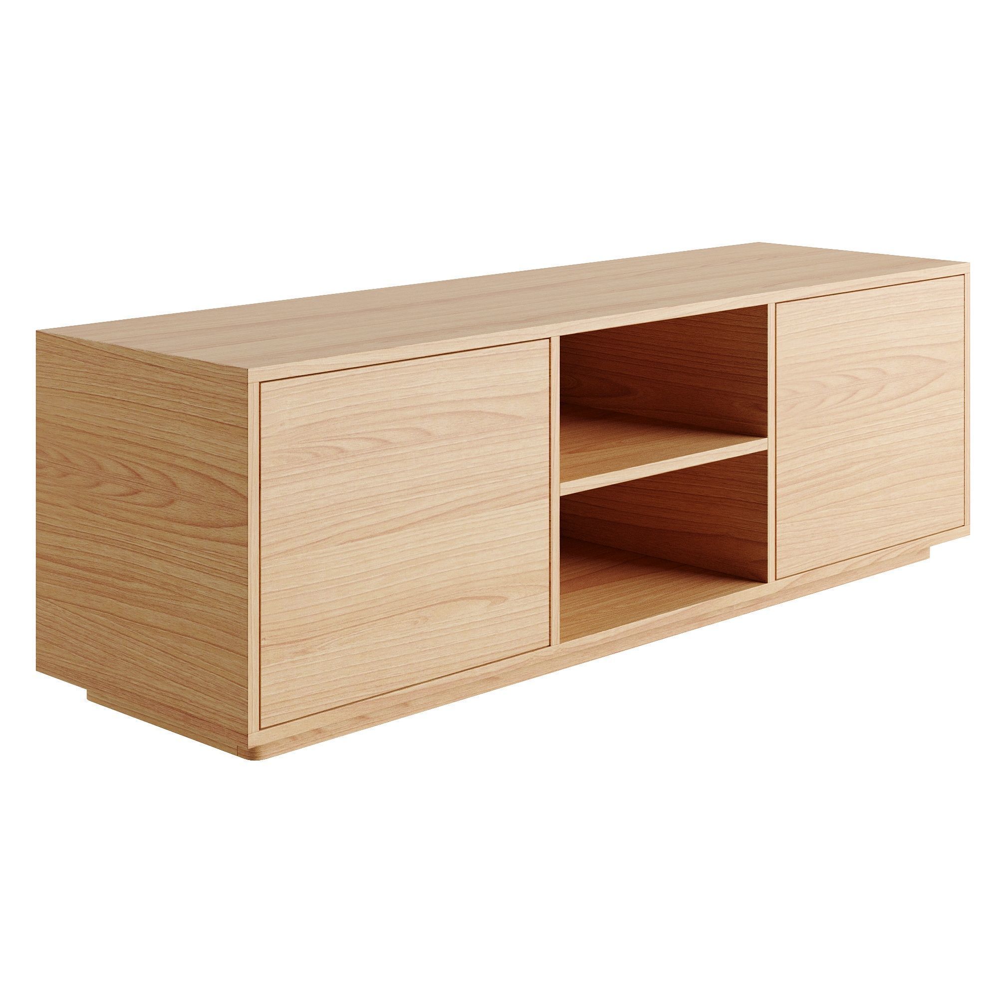 TV cabinet Japandi 3D model | CGTrader