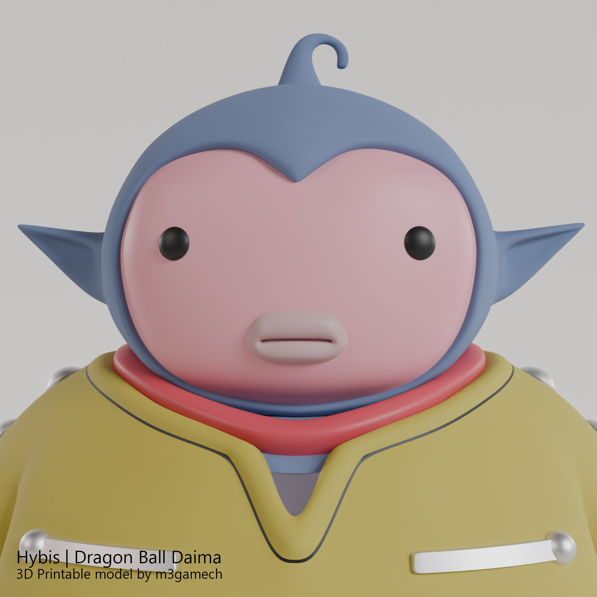 Hybis Dragon Ball Daima 3D model 3D printable | CGTrader