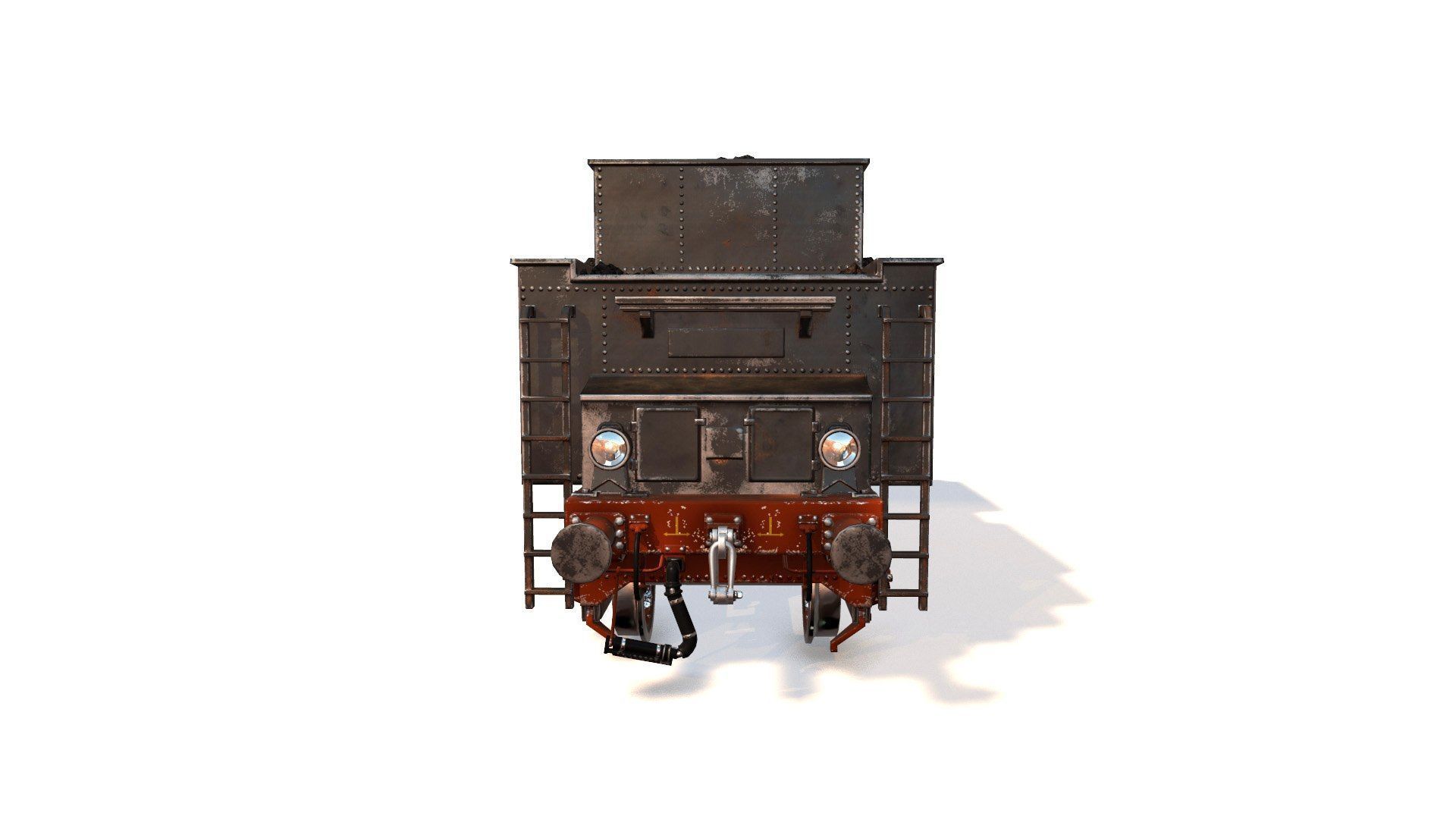 3D model Steam Locomotive - DRG Class24 - Steam engine VR / AR / low ...