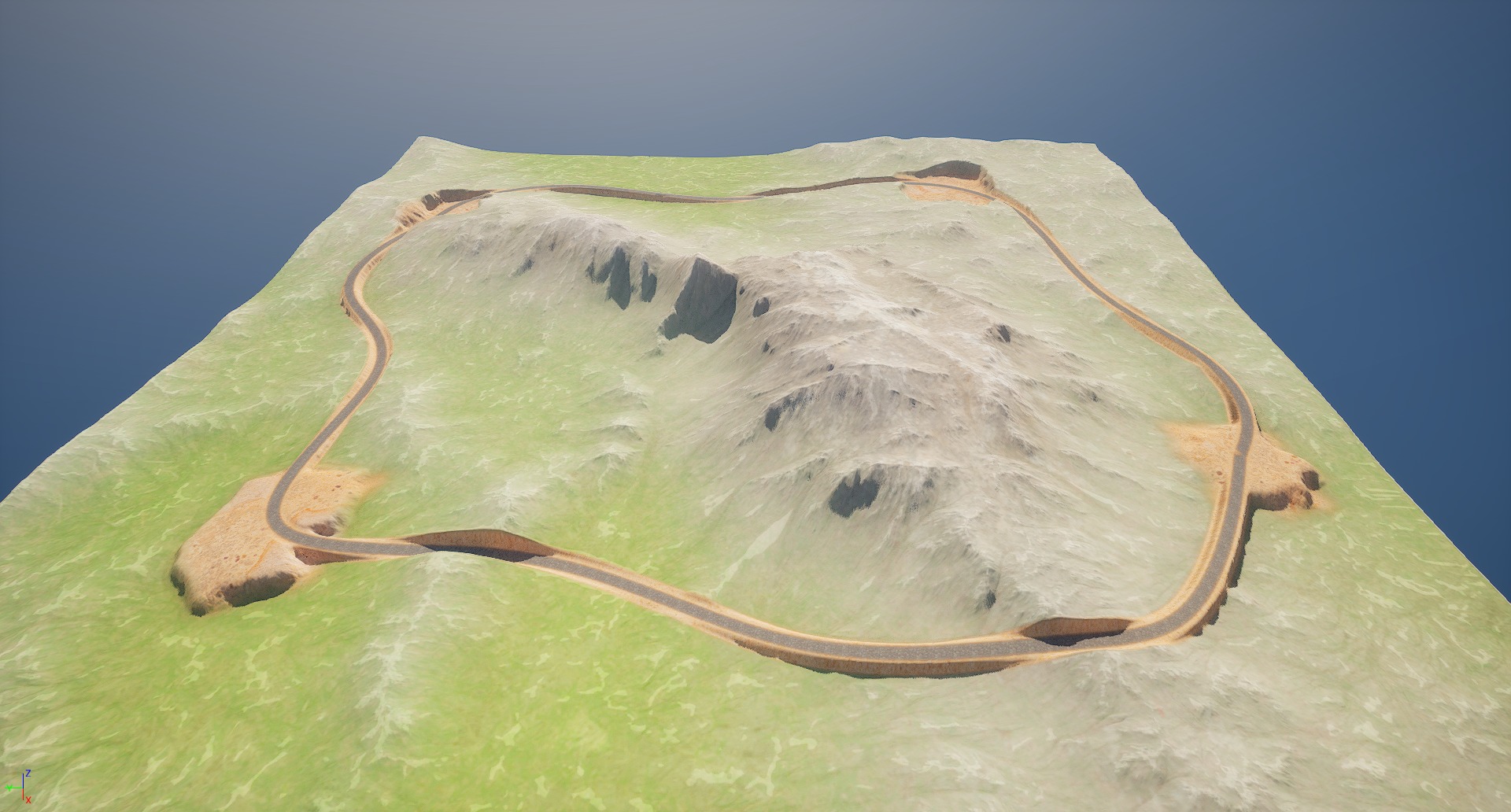 Free Terrain 002 free 3D model | CGTrader