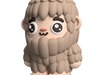 Cute Cryptid Little Bigfoot Art Toy Figure 3D model 3D printable | CGTrader