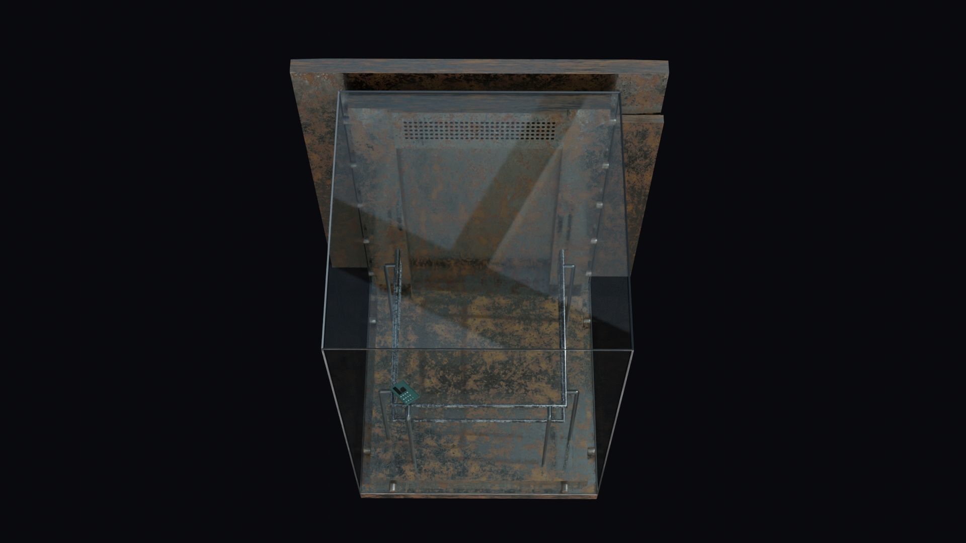 3D model Rusty Elevator VR / AR / low-poly | CGTrader