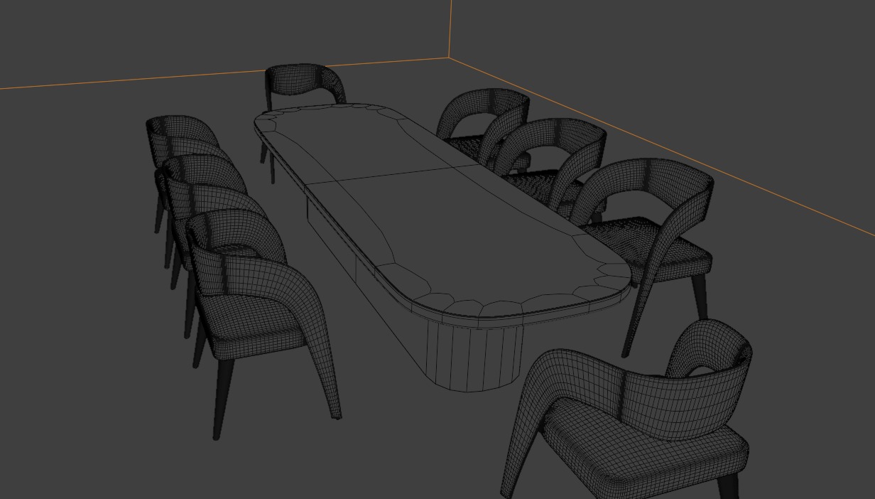 Interior 3D-model for living room 3D model | CGTrader