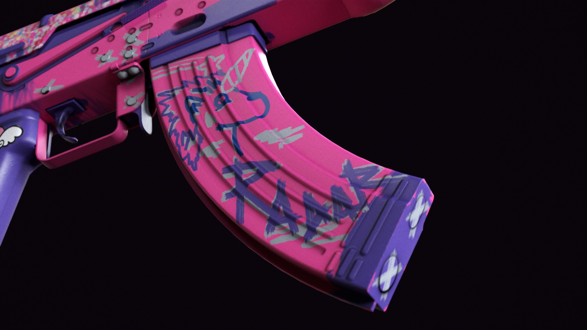 3D model Hello Kitty - AKM VR / AR / low-poly | CGTrader