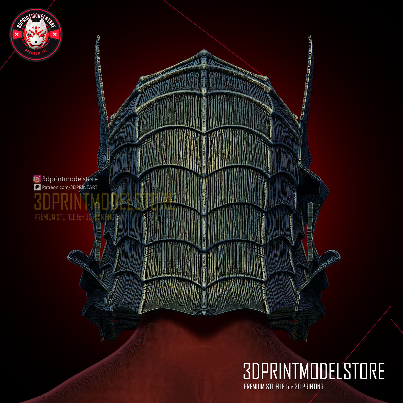 Berserk Guts Full Helmet Cosplay Props - Anime - Comic Con 3D model 3D ...