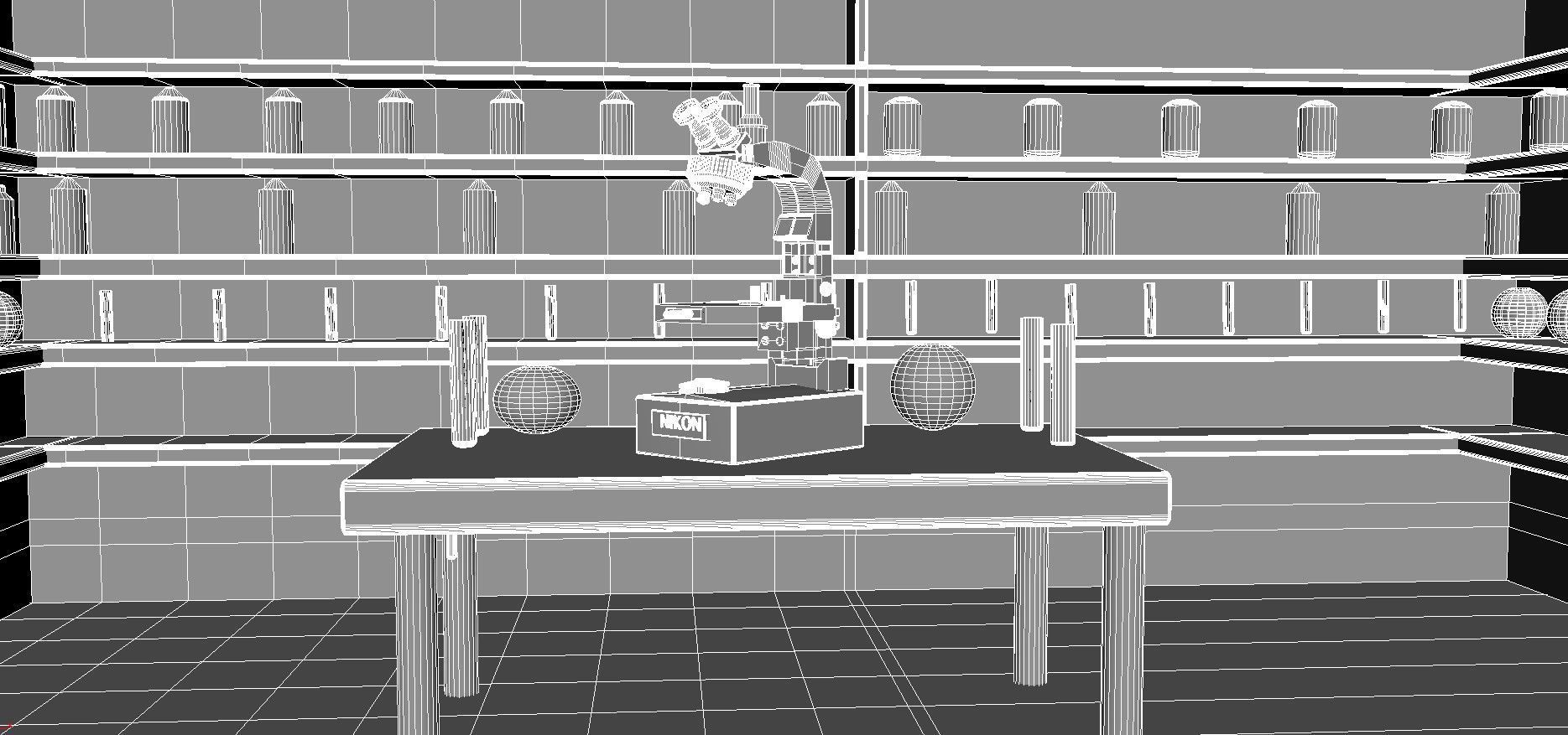 PBR Microscope Asset Perfect for Medical Laboratory free VR / AR / low-poly 3D model | CGTrader