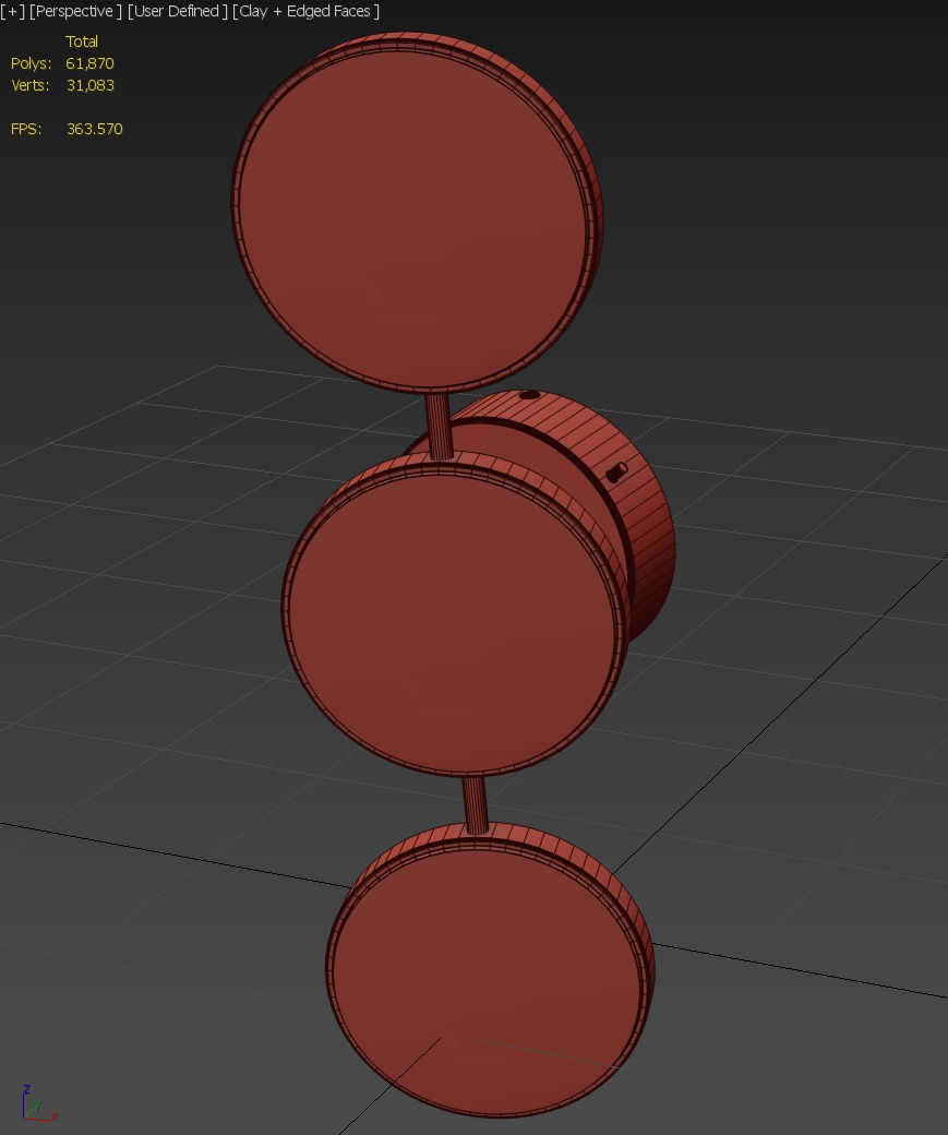 KABOMBA LED wall lamp Ikea 3D model | CGTrader