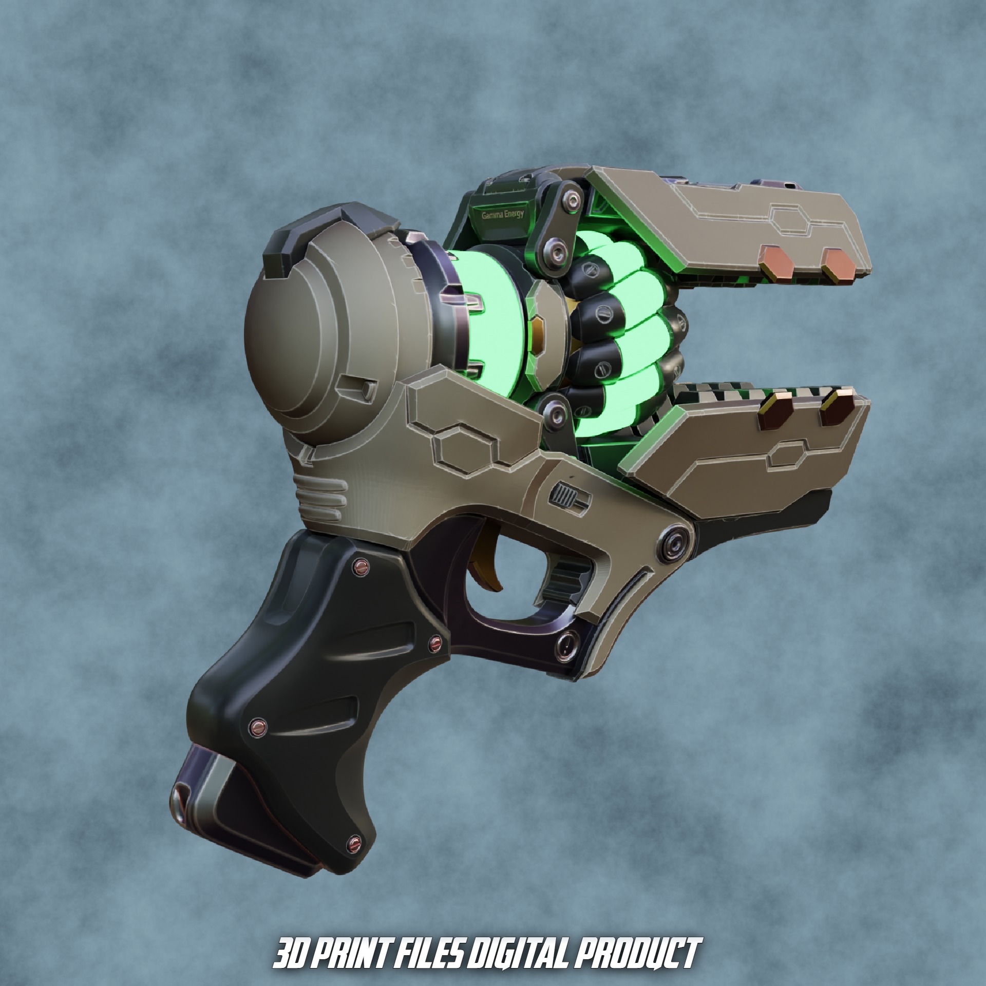 Si Fi Hulk Bruce Banner Gamma Ray Marvel Rivals 3D model 3D printable ...