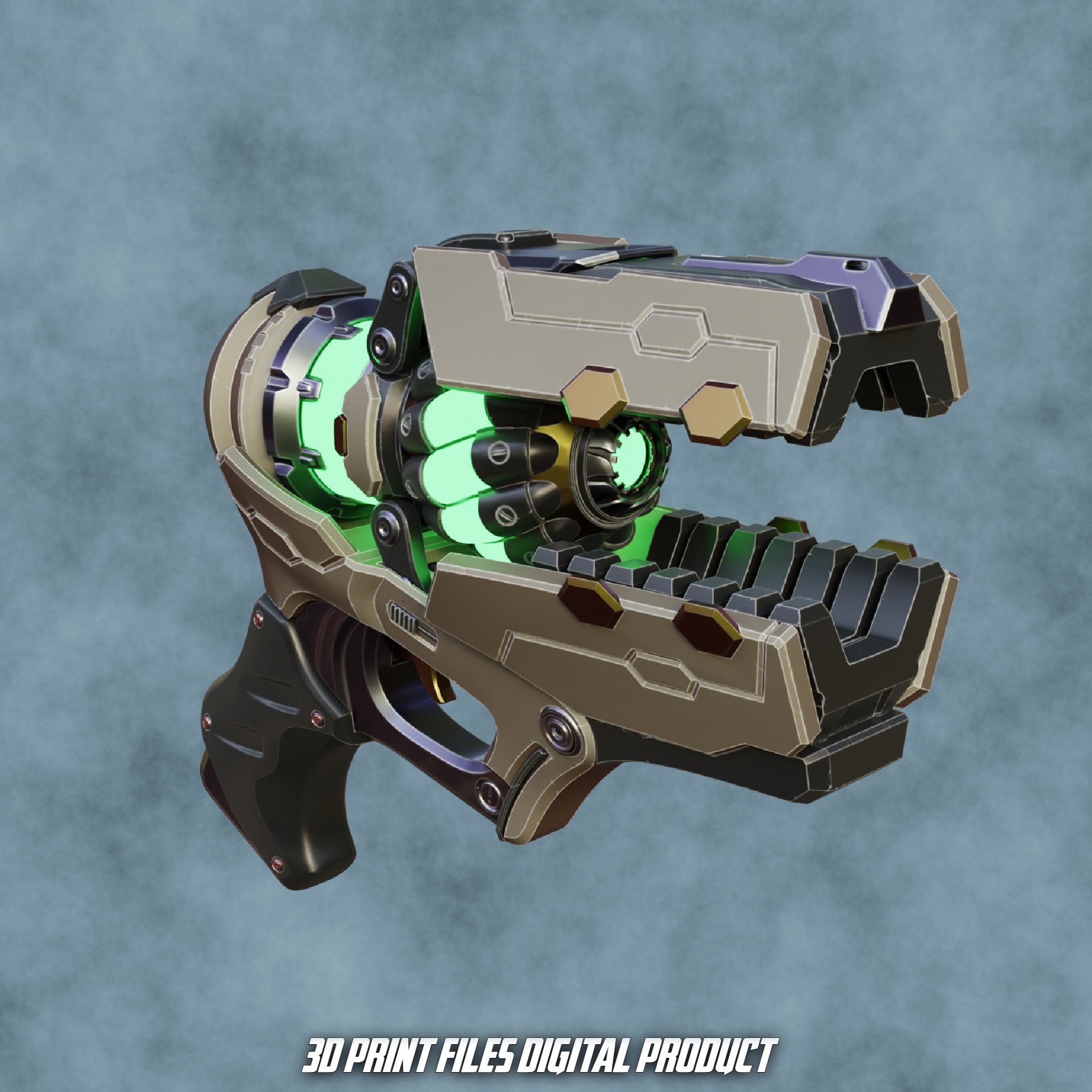 Si Fi Hulk Bruce Banner Gamma Ray Marvel Rivals 3D model 3D printable ...