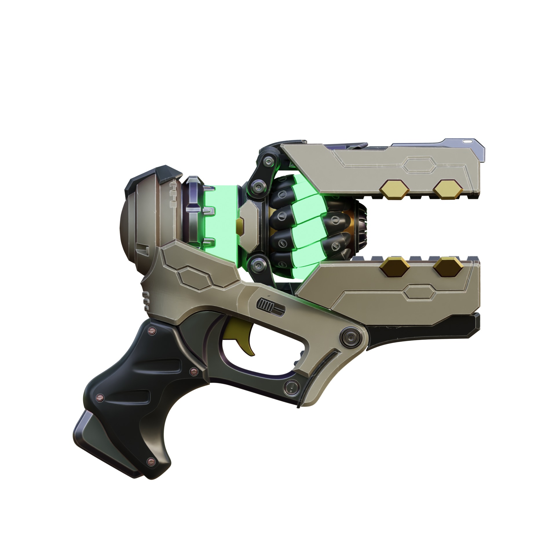 Si Fi Hulk Bruce Banner Gamma Ray Marvel Rivals 3D model 3D printable ...