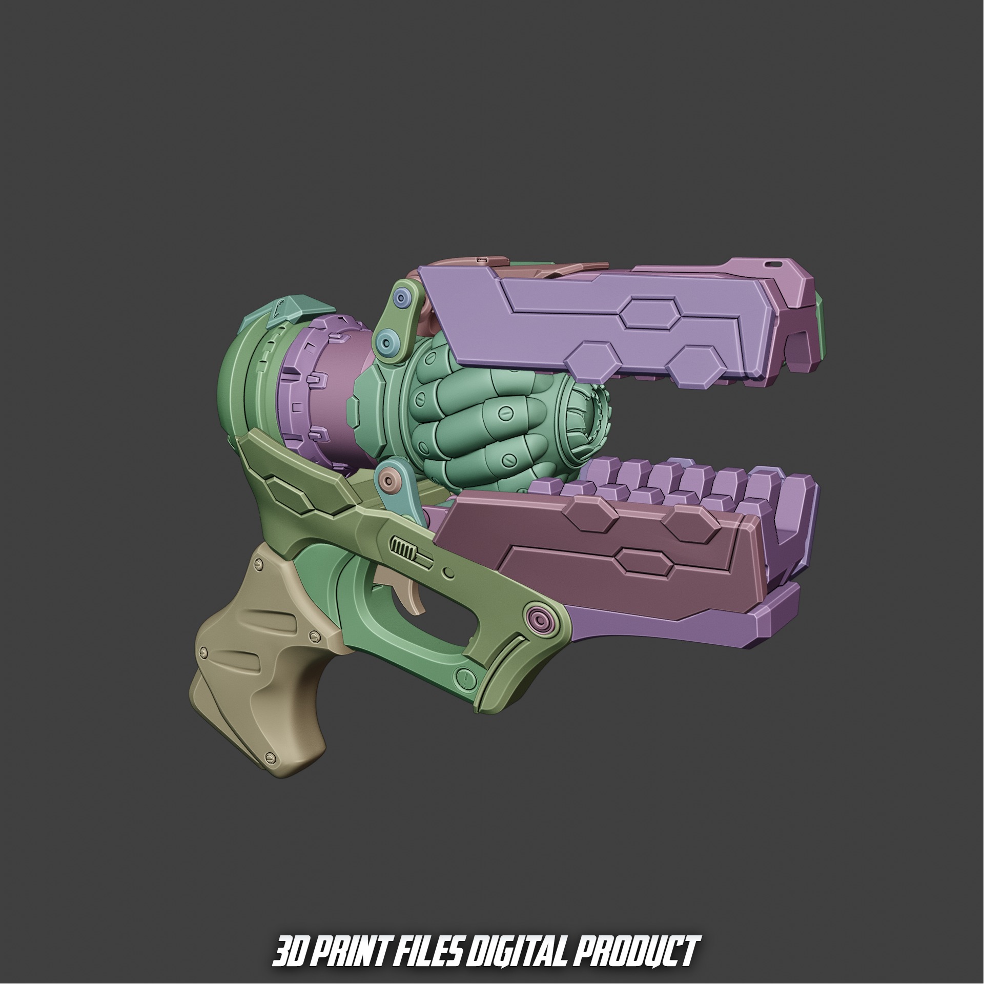 Si Fi Hulk Bruce Banner Gamma Ray Marvel Rivals 3D model 3D printable ...