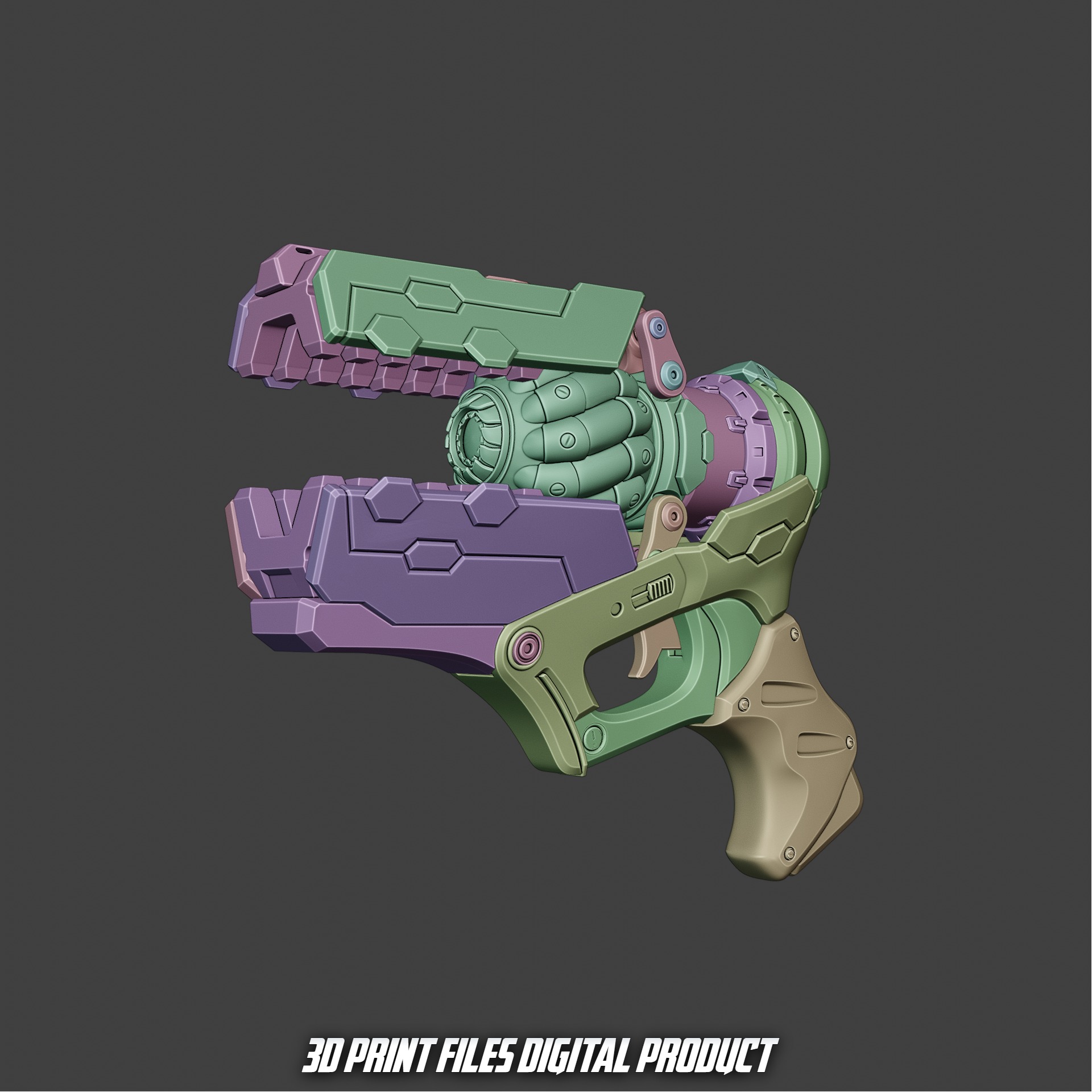 Si Fi Hulk Bruce Banner Gamma Ray Marvel Rivals 3D model 3D printable ...