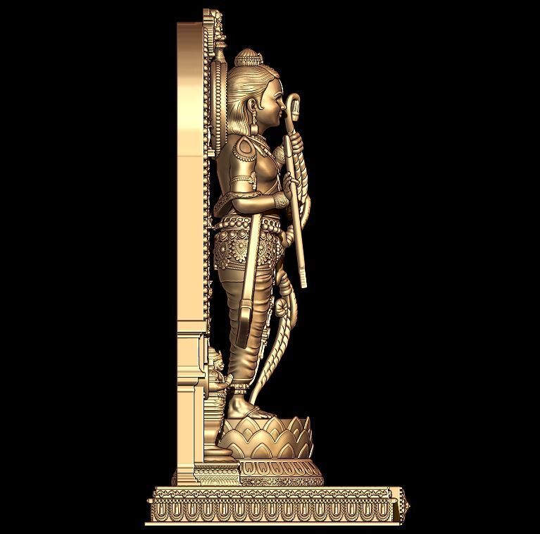 RAM LALLA AYODHYA 3D model 3D printable | CGTrader