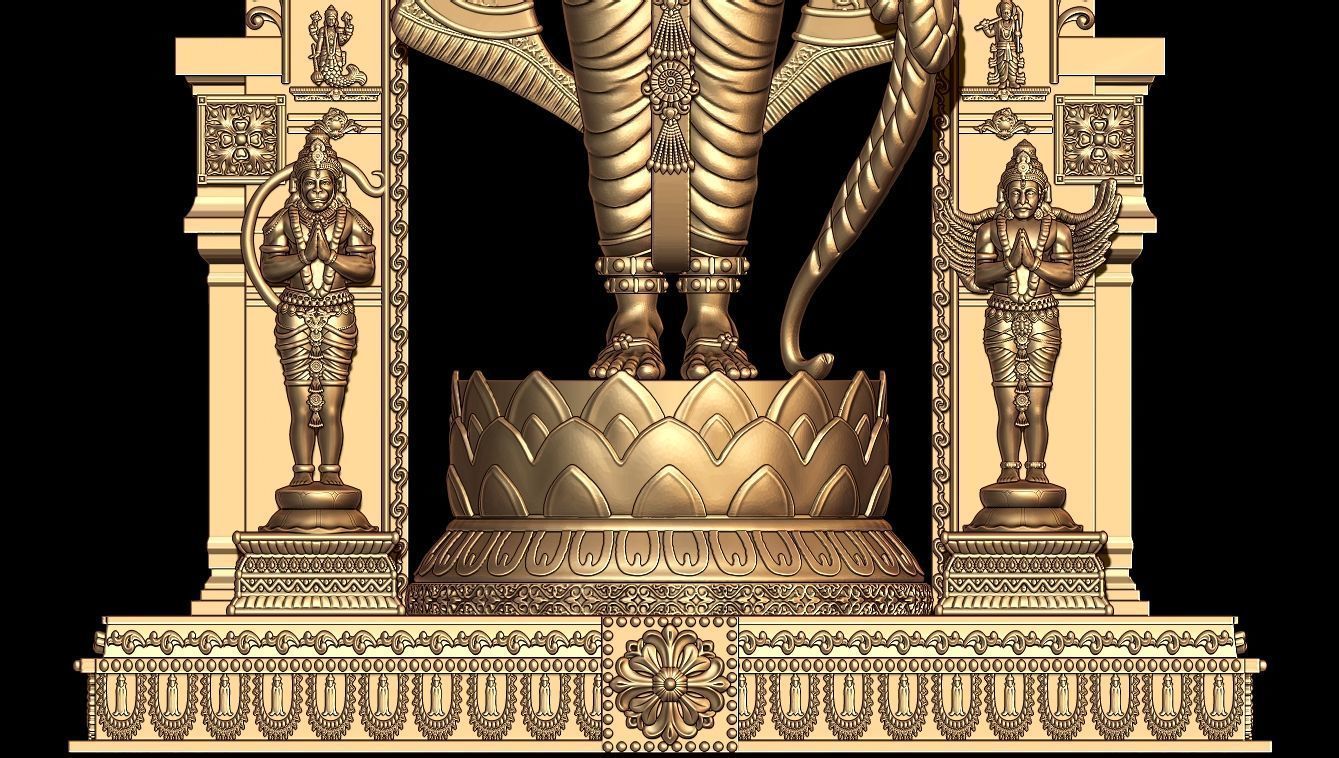 RAM LALLA AYODHYA 3D model 3D printable | CGTrader