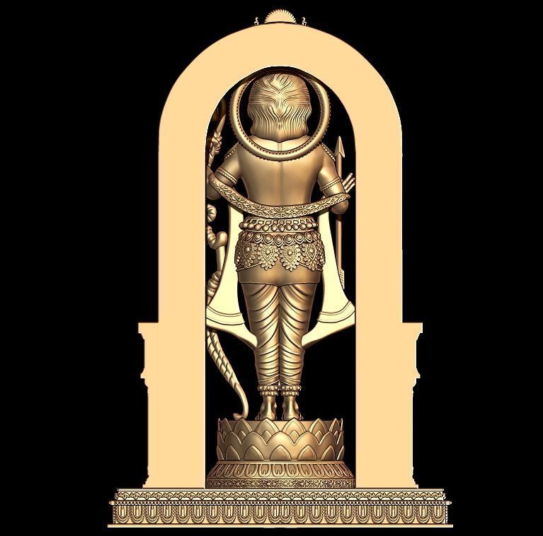 RAM LALLA AYODHYA 3D model 3D printable | CGTrader