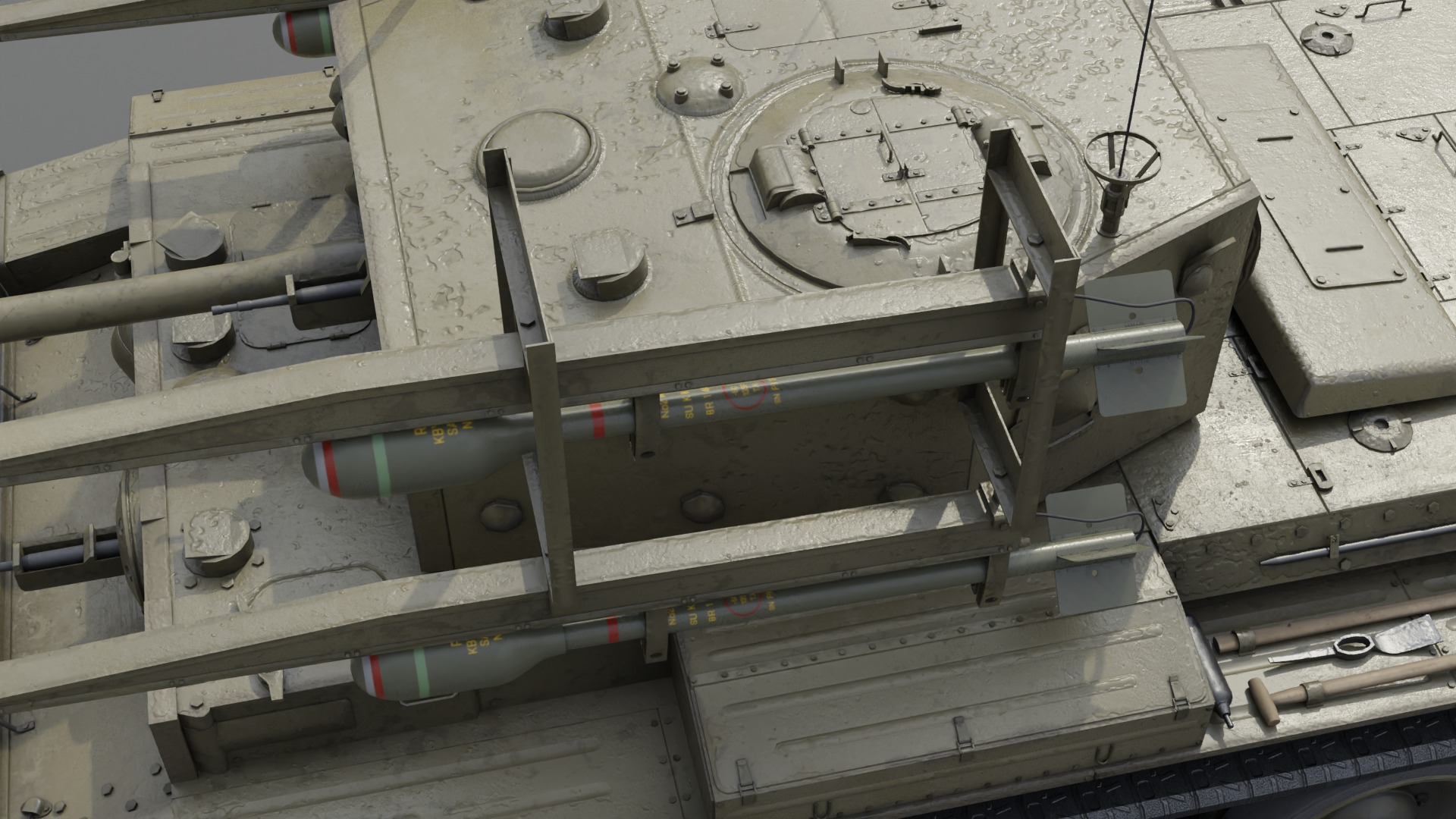 3D model Cromwell V RP-3 Cruiser tank VR / AR / low-poly | CGTrader