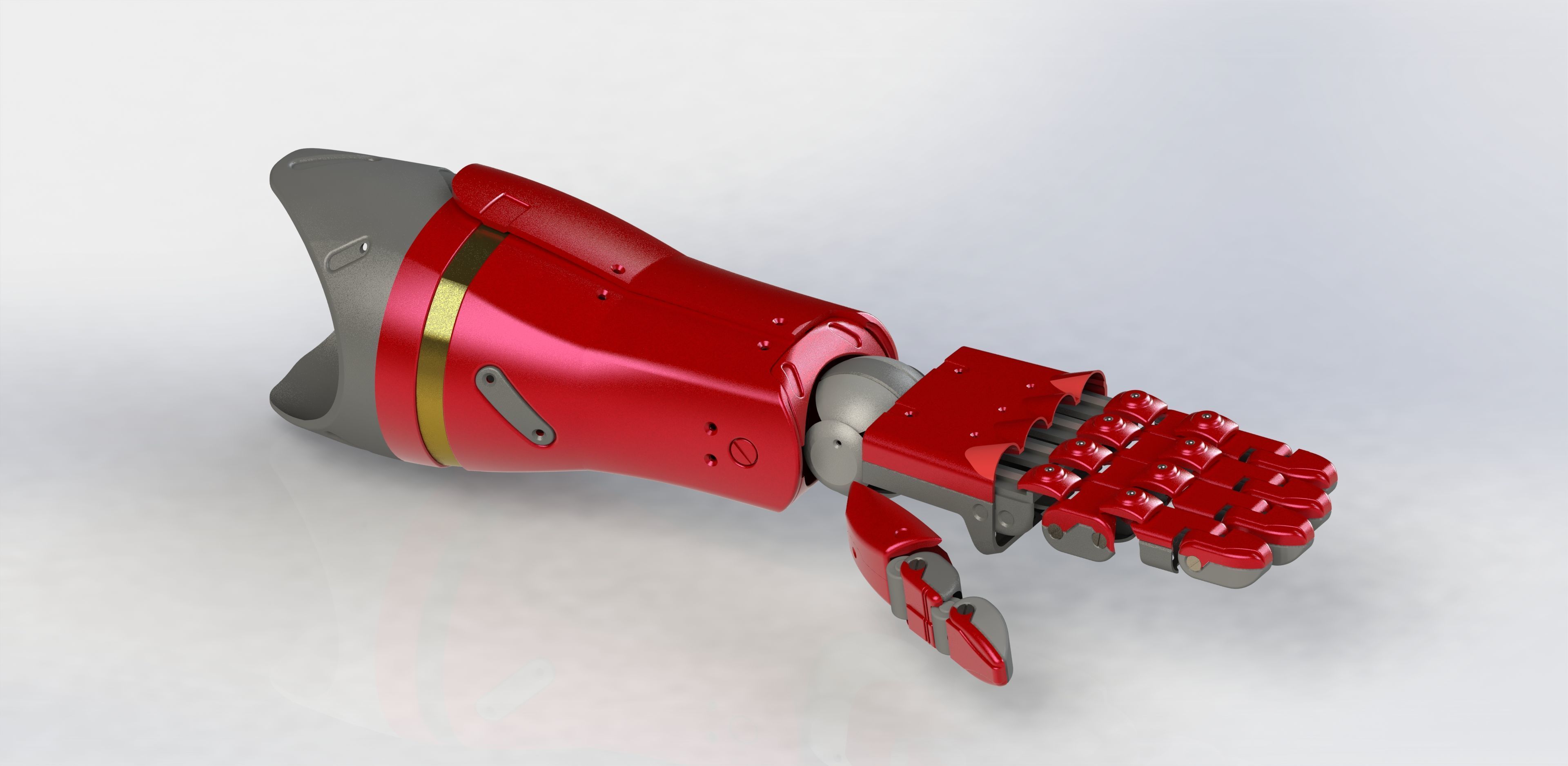MGSV TPP - Venom Snake cyborg arm 3D model 3D printable | CGTrader