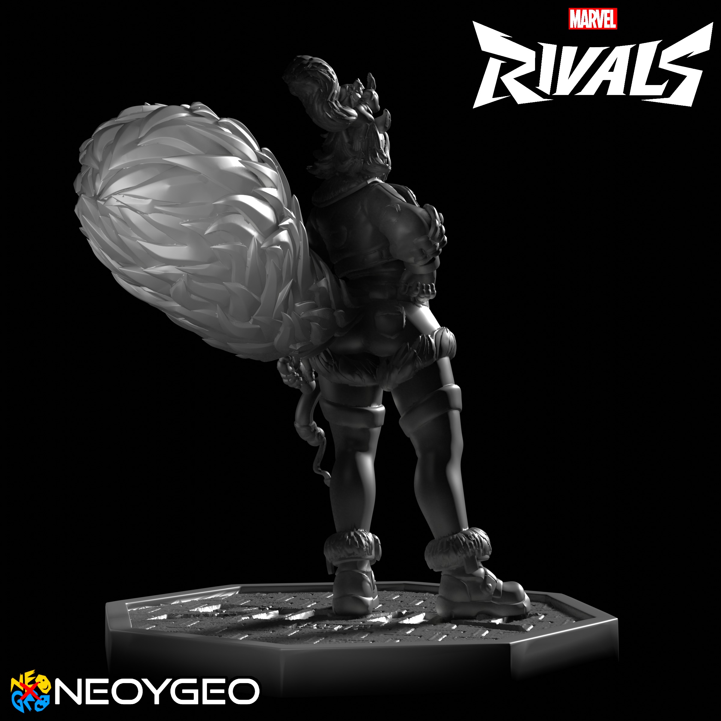 SQUIRREL GIRL - MARVEL RIVALS 3D model 3D printable | CGTrader